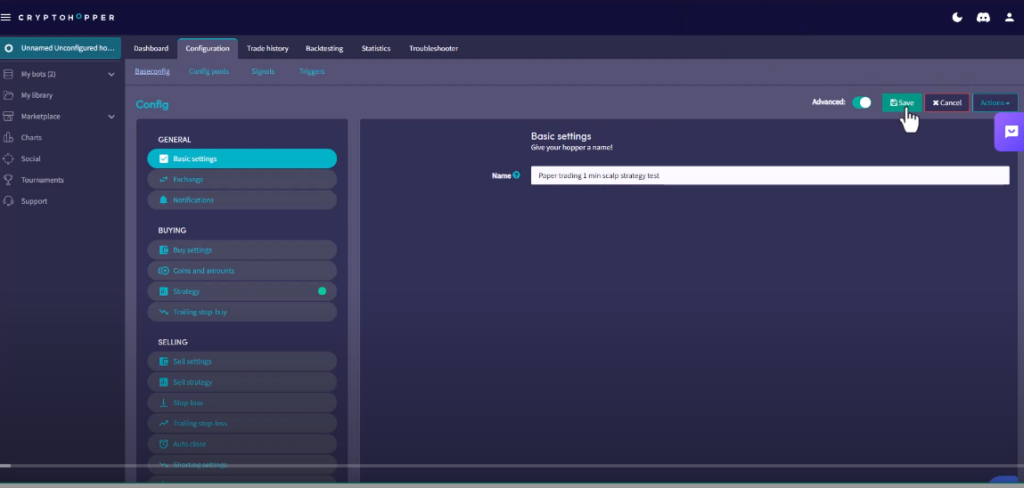 Ultimate 1-Min Cryptohopper Scalping Strategy for Quick Profits