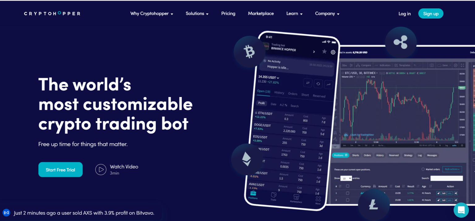 Cryptohopper Trading Bot Tutorial 2025 How To Set Up And Optimize